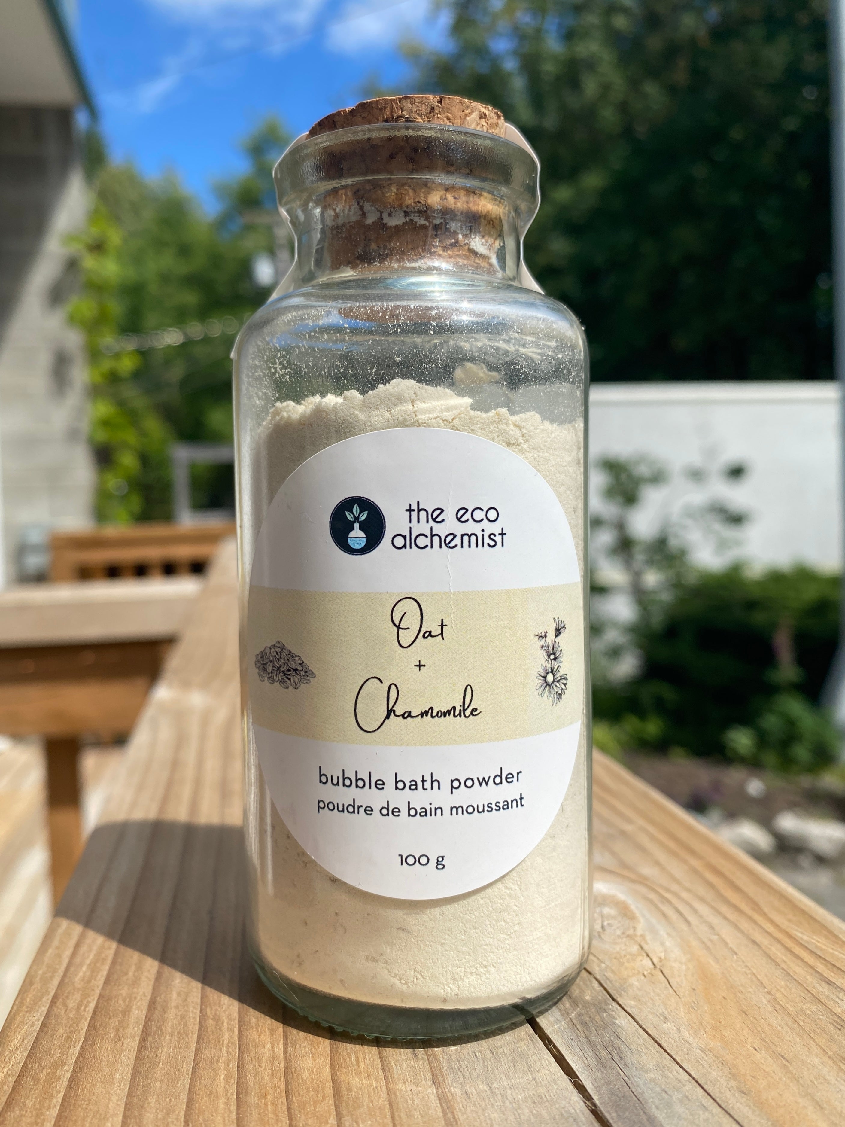 Oat + Chamomile Bubble Bath Powder – The Eco Alchemist